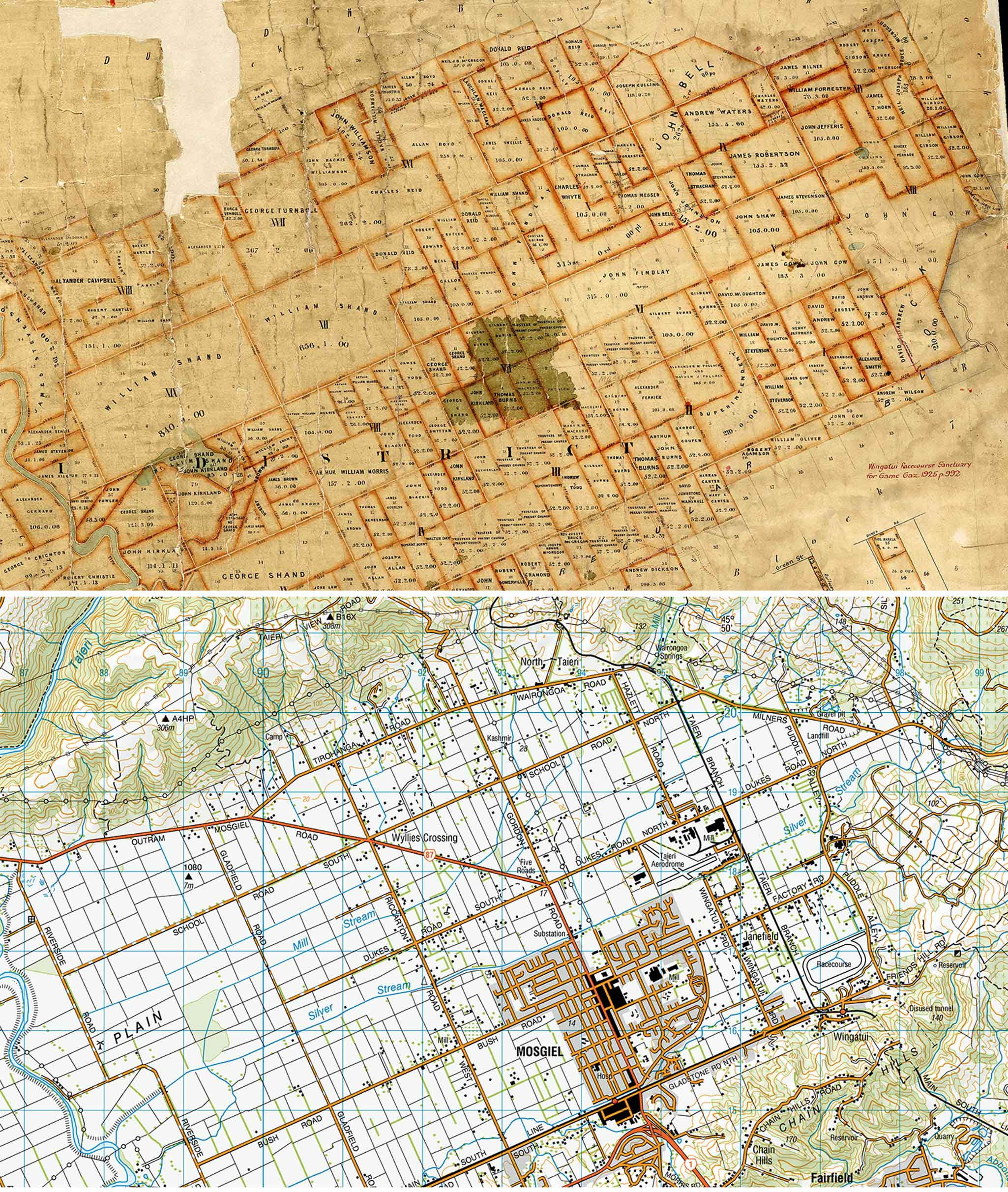 Taieri-topo-map-and-survey-map-2050 – MikePole